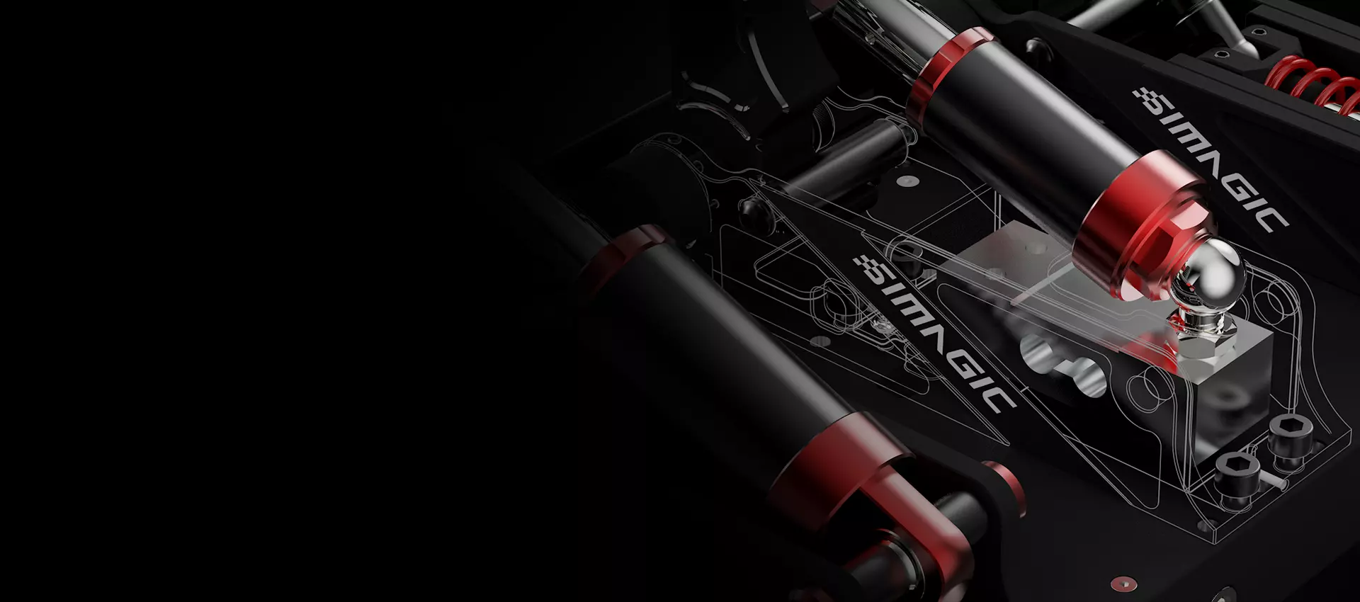 Pedaliera Sim Racing | Simagic Pedal P1000 | Direct Drive Italia