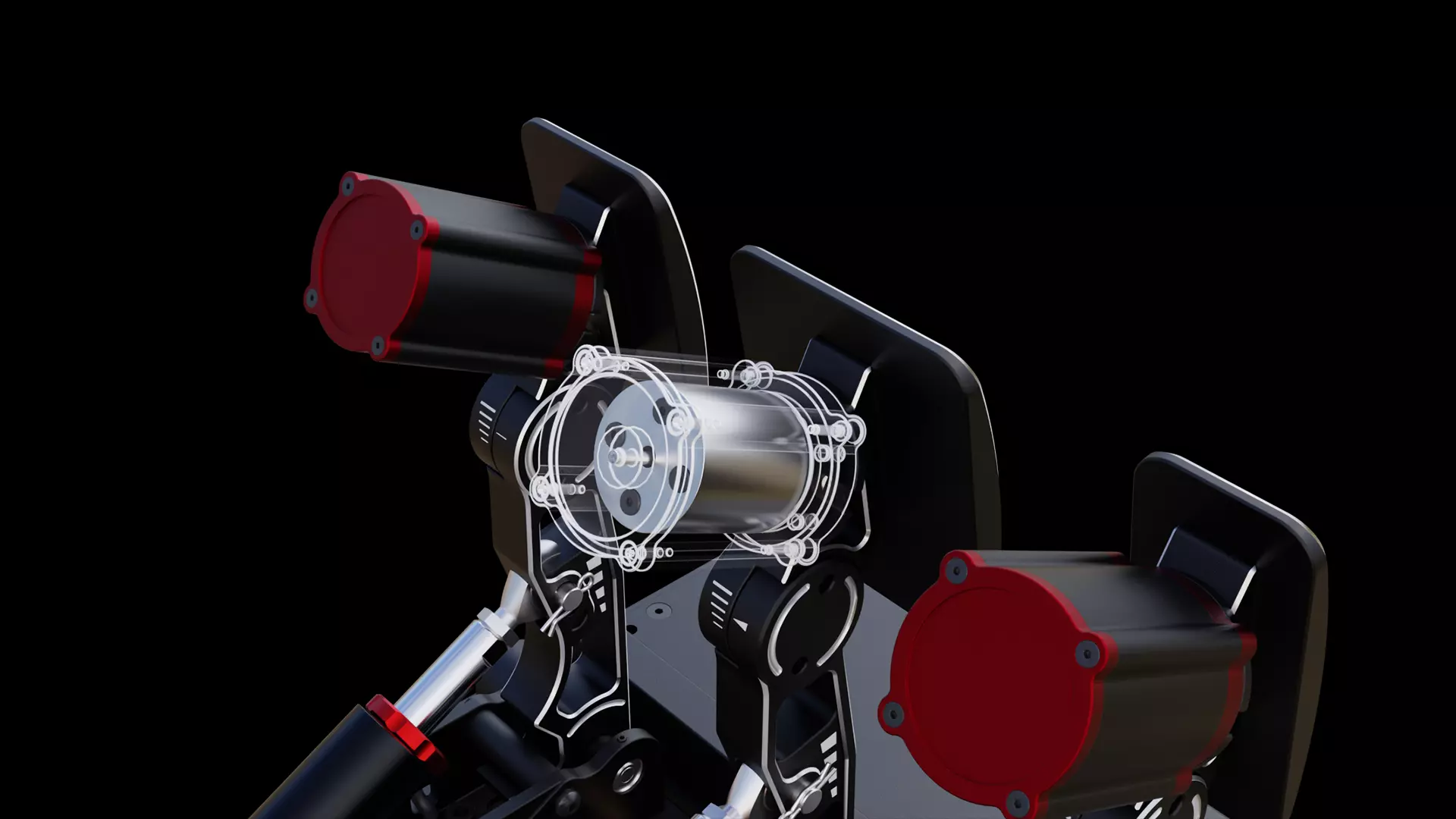 Pedaliera Sim Racing | Simagic Pedal P1000 | Direct Drive Italia